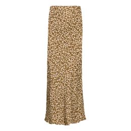 Betty Barclay Damen Maxirock "Damen mit Leoprint", braun, Gr. 44, Satin, Obermaterial: 100% Viskose, R&ouml;cke