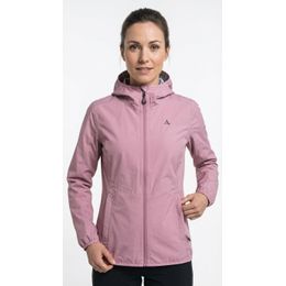 Sch&ouml;ffel SCH&Ouml;FFEL Damen Regenjacke "Jacket Style Migandi WMS", rosa, Gr. 46, Taft, Obermaterial: 100% Polyester, Jacken