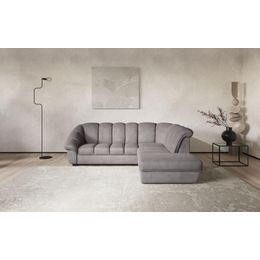 Ecksofa COTTA, B:260cm H:88cm T:104cm, grau, 100% POLYESTER (PES), Wohnzimmer, Sofas, "Mado, Breite 260 cm", verschiedene Sofas individuell