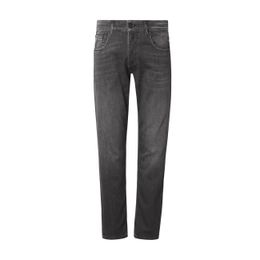 Replay Herren Regular-fit-Jeans "Replay WILLBI", grau, Gr. 30, unifarben, 90% Baumwolle, 8% Polyester, 2% Elasthan, Jeans