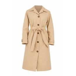 Brave Soul Between-Seasons Coat female size L Beige