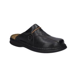 Josef Seibel Herren Hausschuh "Klaus", Gr. 44, schwarz, Obermaterial: 100% Sonstiges Material (Ananasfaser) AM_PF ., Schuhe