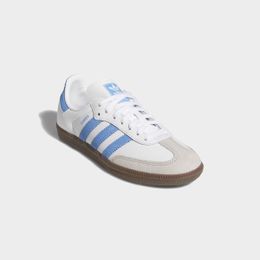 M&auml;dchen Sneaker "SAMBA OG", adidas originals, Gr. 36, blau, Leder, Synthetik, Schuhe, f&uuml;r Kinder & Jugendliche