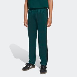 M&auml;dchen Sporthose "ADICOLOR FIREBIRD", gr&uuml;n, Gr. 128, adidas originals, Obermaterial: 100% Polyester, Hosen