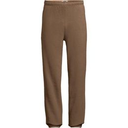 LANDS' END Serious Sweats Jogginghose f&uuml;r Herren, Herren, size: regular, Braun, Baumwoll-Mischung/Polyester-Mischung, by Lands' End
