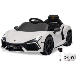 Jamara Kinder Elektro-Kinderauto "Ride-on Lamborghini Revuelto, 2,4GHz, Li-Power 12.6", wei&szlig;, B:60cm H:40cm T:105cm, Elektro-Kinderfahrzeuge, mit