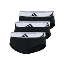 ADIDAS SPORTSWEAR Panty 'Active Flex Cotton' male size XXL Black / White