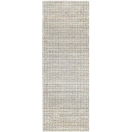 Teppich, B:80cm H:20mm L:200cm, grau, OCI DIE TEPPICHMARKE, Polypropylen, Wohnzimmer, Teppiche, "NEW VILLA GEO, auch als L&auml;ufer und in Rund", fein
