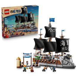 Lego Kinder Konstruktionsspielsteine "Garps Marineschlachtschiff (75646), Lego ONE PIECE", schwarz, Kunststoff, Spielbausteine, Made in Europe