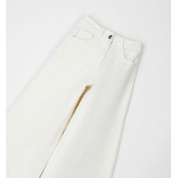 IDO M&auml;dchen Outdoorhose "GIRL TROUSERS", wei&szlig;, Gr. 140, 98% Baumwolle, 2% Elasthan, Hosen