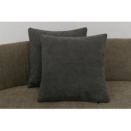 Dekokissen OTTO HOME, B:40cm H:40cm, schwarz, Polyester, Kinderzimmer, Dekokissen_Sitzkissen_Kissenh&uuml;llen, "Salltum", Dekokissen mit F&uuml;llung,