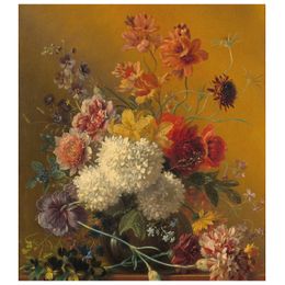 Fototapete "Quinty Flowers", B/L: 2,5m x 2,8m, bunt, SUPERFRESCO EASY, Schlafzimmer, Tapeten, 280x250 cm