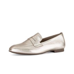 Gabor Damen Slipper "Slipper", Gr. 36, silber, Schuhe
