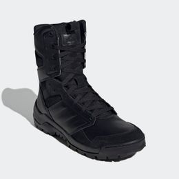 Herren Stiefel "GSG-9.2024", adidas Performance, Gr. 46, schwarz, Leder, Textil, Schuhe, Outdoorschuh, Einsatzstiefel