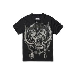 Brandit Herren T-Shirt "Brandit Herren Mot&ouml;rhead T-Shirt Warpig Print", schwarz, Gr. M, bedruckt, 100% Baumwolle, Shirts