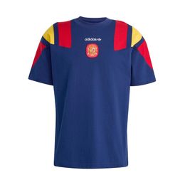 Adidas Performance Funktionsshirt 'FEF EQT' Herren Gr&ouml;&szlig;e XS dunkelblau / gelb / rot / wei&szlig;