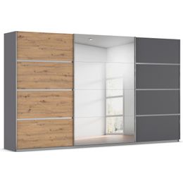 Kleiderschrank OTTO HOME, B:360cm H:229cm T:62cm, grau, Holzwerkstoff, Kinderzimmer, Schr&auml;nke, "Mehrzweckschrank Aktenschrank M&ouml;bel Mietswohnung