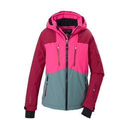 Killtec M&auml;dchen Skijacke "KSW 191 GRLS SKI JCKT", pink, Gr. 176, Obermaterial: 100% Polyester.Futter: 100% Polyester.F&uuml;llung: 100% Polyester, Jacken,