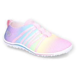 M&auml;dchen Slip-On Sneaker, Dockers by Gerli, Gr. 33, bunt, Textil, Schuhe, Barfu&szlig;sohle, Schn&uuml;rschuh, Schlupfschuh mit Gummizug