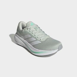 Damen Laufschuh "RESPONSE RUNNER 2", adidas Performance, Gr. 38, gr&uuml;n, Synthetik, Textil, Schuhe