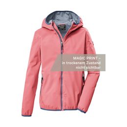 Killtec M&auml;dchen Funktionsjacke "KOS 156 GRLS JCKT", rosa, Gr. 116, Obermaterial: 100% Polyester.Futter: 100% Polyester, Jacken, Wind- und