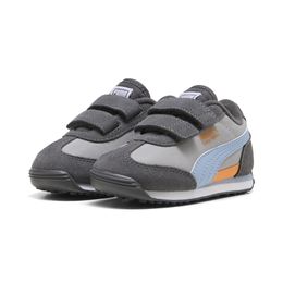 Puma M&auml;dchen Sneaker "Easy Rider Sneakers Klein Kinder", Gr. 26, grau, Obermaterial: Textil, Kuhleder, Synthetik. Futter: Textil. Innensohle: Textil.