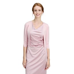 Vera Mont Damen Strickjacke "Damen langarm", rosa, Gr. XXXL, Strick, Obermaterial: 62% Viskose, 34% Polyamid, 4% Elasthan, Strickjacken, &Auml;rmelschlitz