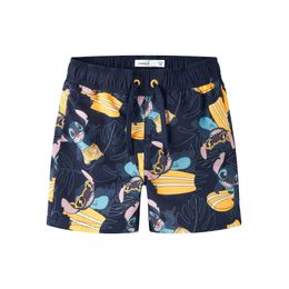 name it Badeshorts 'Stitch' Jungen Gr&ouml;&szlig;e 104 gelb