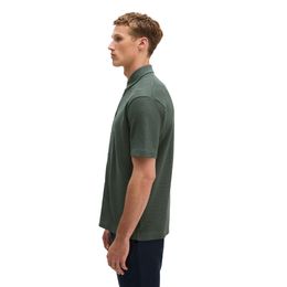 Marc O'Polo MARC O'POLO Herren Kurzarmhemd "mit feiner Waffel-Struktur"mangrove, Gr. XXXL, unifarben, Obermaterial: 100% Baumwolle, Hemden