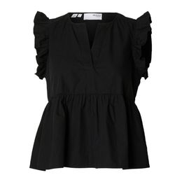 Selected Blouse 'BLAIR-IDA' female size M/L Black