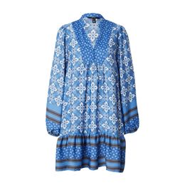 V&eacute;ro Moda Vero Moda Kleid 'VMRYA' Damen Gr&ouml;&szlig;e 40 blau / royalblau / wei&szlig; Sommerkleid
