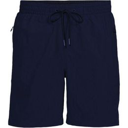 LANDS' END Badeshorts mit Hydroliner f&uuml;r Herren, 18 cm, Herren, size: regular, Blau, by Lands' End