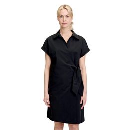 Cartoon Damen Wickelkleid "Damen mit Taschen", schwarz, Gr. 34, Obermaterial: 71% Baumwolle, 25% Polyamid, 04% Elasthan, Kleider, Form