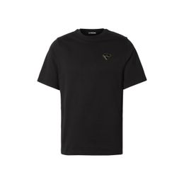 2Y Premium Herren T-Shirt "2Y Premium Ravok Slim Fit Tee", schwarz, Gr. XS, bedruckt, 100% Baumwolle, Shirts