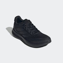 Kinder Laufschuh "RUNFALCON 5", adidas Sportswear, Gr. 36, schwarz, Synthetik, Textil, Schuhe, f&uuml;r Kinder