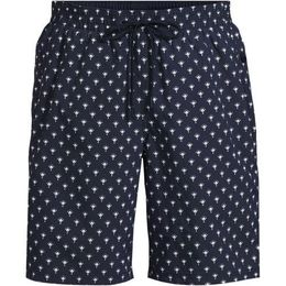 LANDS' END Badeshorts mit Hydroliner f&uuml;r Herren, 23 cm, Herren, size: regular, Blau, by Lands' End