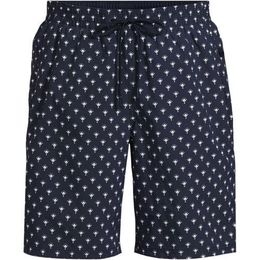 LANDS' END Badeshorts mit Hydroliner f&uuml;r Herren, 23 cm, Herren, size: regular, Blau, by Lands' End