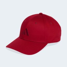 Damen Baseball Cap "NEW LOGO", rot, adidas Performance, Obermaterial: 100% Baumwolle, Caps
