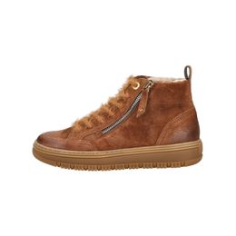 Paul Green Damen Sneaker "Paul Green Sneaker Veloursleder", Gr. 36toffee, Veloursleder, Schuhe