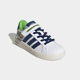 M&auml;dchen Sneaker "ADIDAS PIXAR TOY STORY GRAND COURT KIDS", adidas Sportswear, Gr. 29, blau, Synthetik, Textil, Schuhe, f&uuml;r Kinder & Jugendliche