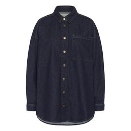 My Essential Wardrobe Bluse 'Malo' Damen Gr&ouml;&szlig;e XXXL blue denim