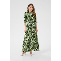 Kaffe Kleid 'Velana' Damen Gr&ouml;&szlig;e 44 gr&uuml;n / hellgr&uuml;n / dunkelgr&uuml;n / wei&szlig; Sommerkleid