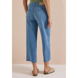 Cecil Damen Loose-fit-Jeanslight blau wash, Gr. 36, unifarben, Jeans, 98% Lyocell, 2% Elasthan, Jeans, 5-Pocket-Style