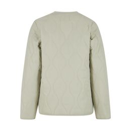 Urban Classics Damen Allwetterjacke "Urban Classics Ladies Quilted Jacket", beige, Gr. S, unifarben, 100% Polyamid, Jacken
