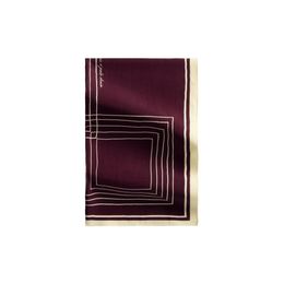 Marc O'Polo Damen Bandana "aus bedruckter Viskose", lila, MARC O'POLO DENIM, bedruckt, Obermaterial: 100% Viskose, Modet&uuml;cher
