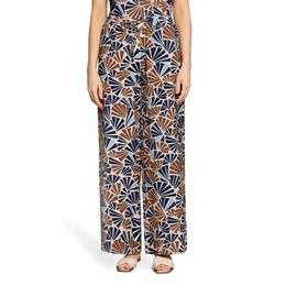 BETTY & CO BETTY & CO Damen Schlupfhose "Damen mit Print"nature, braun, Gr. 44, Obermaterial: 89% Viskose, 11% Polyamid, Hosen
