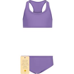 ZIGZAG Damen Balconette-Bikini "Misty", lila, Gr. 104, unifarben, 80% Polyamid, 20% Elasthan, Bikini-Sets, aus sonnensch&uuml;tzendem Material