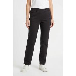 KjBRAND Damen Schlupfhose "Susie", schwarz, Gr. 42, Jersey, Obermaterial: 50% Polyester, 45% Viskose, 5% Elasthan, Hosen, Sommerhose