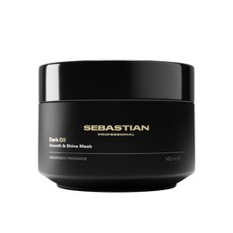 Haarmaske "Dark Oil Mask", 145ml, schwarz, Sebastian PROFESSIONAL, Haarpflegemittel, f&uuml;r gesch&auml;digtes, glanzloses, trockenes und widerspenstiges Haar