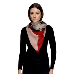 Betty Barclay Damen Modetuch "Damen mit Aufdruck", bunt, Web, Polyester, Modet&uuml;cher